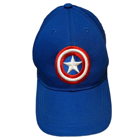 Marvel | Accessories | Captain America Hat Kids Large Shield Baseball ...